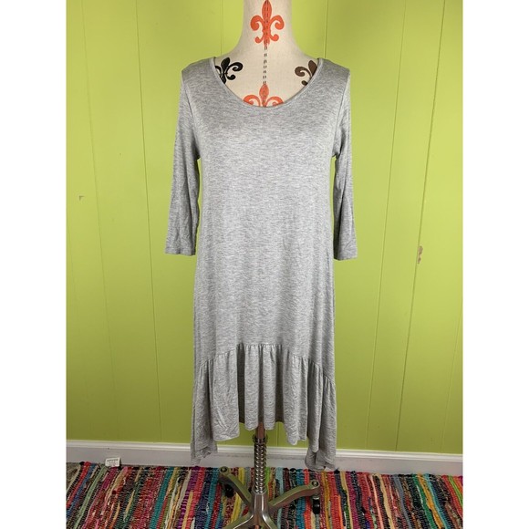 Hot Ginger | Dresses | Nwt Hot Ginger Women Tunic Gray Dress Size S ...